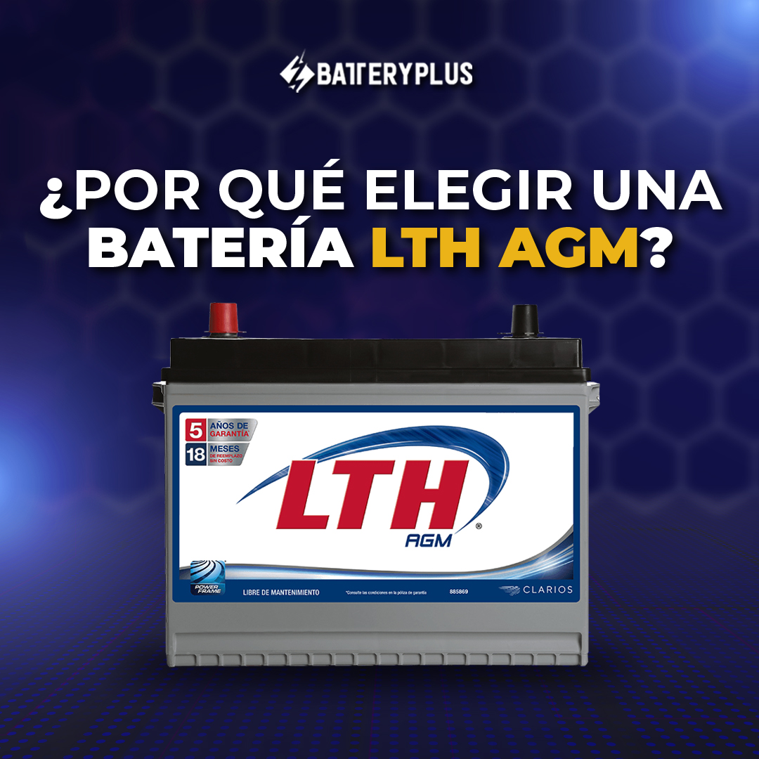 Batería LTH AGM | Potencia y tecnología para tu auto